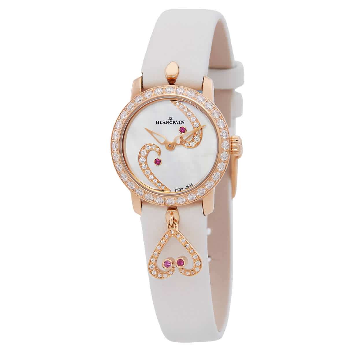 Blancpain Ladybird Ultraplate Automatic Ladies Watch 0063A-2954-63A ...