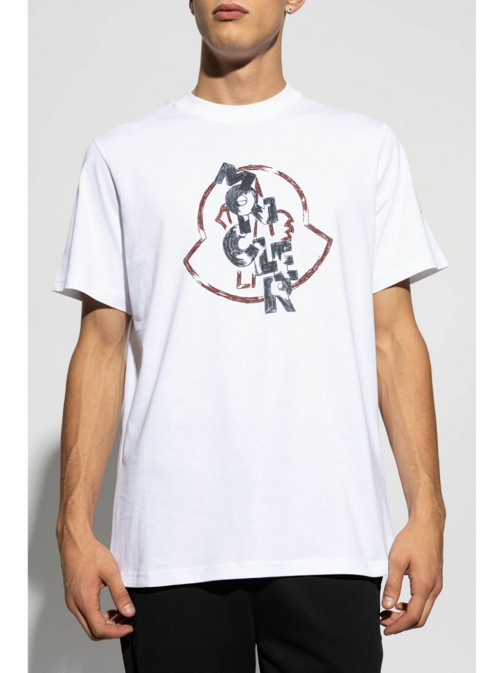 Moncler Logo-Print T-Shirt Moncler