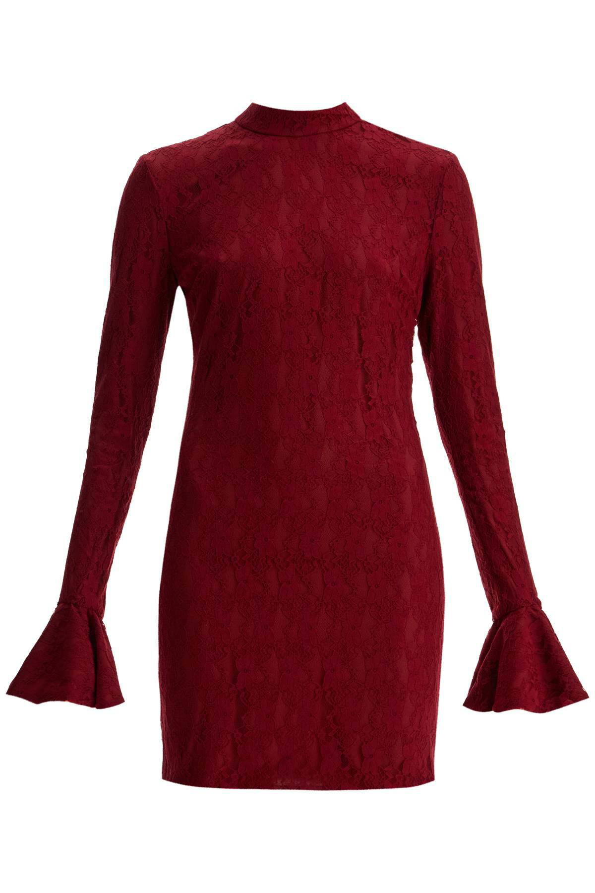 ROTATE short lace stretch dress Red ROTATE Birger Christensen