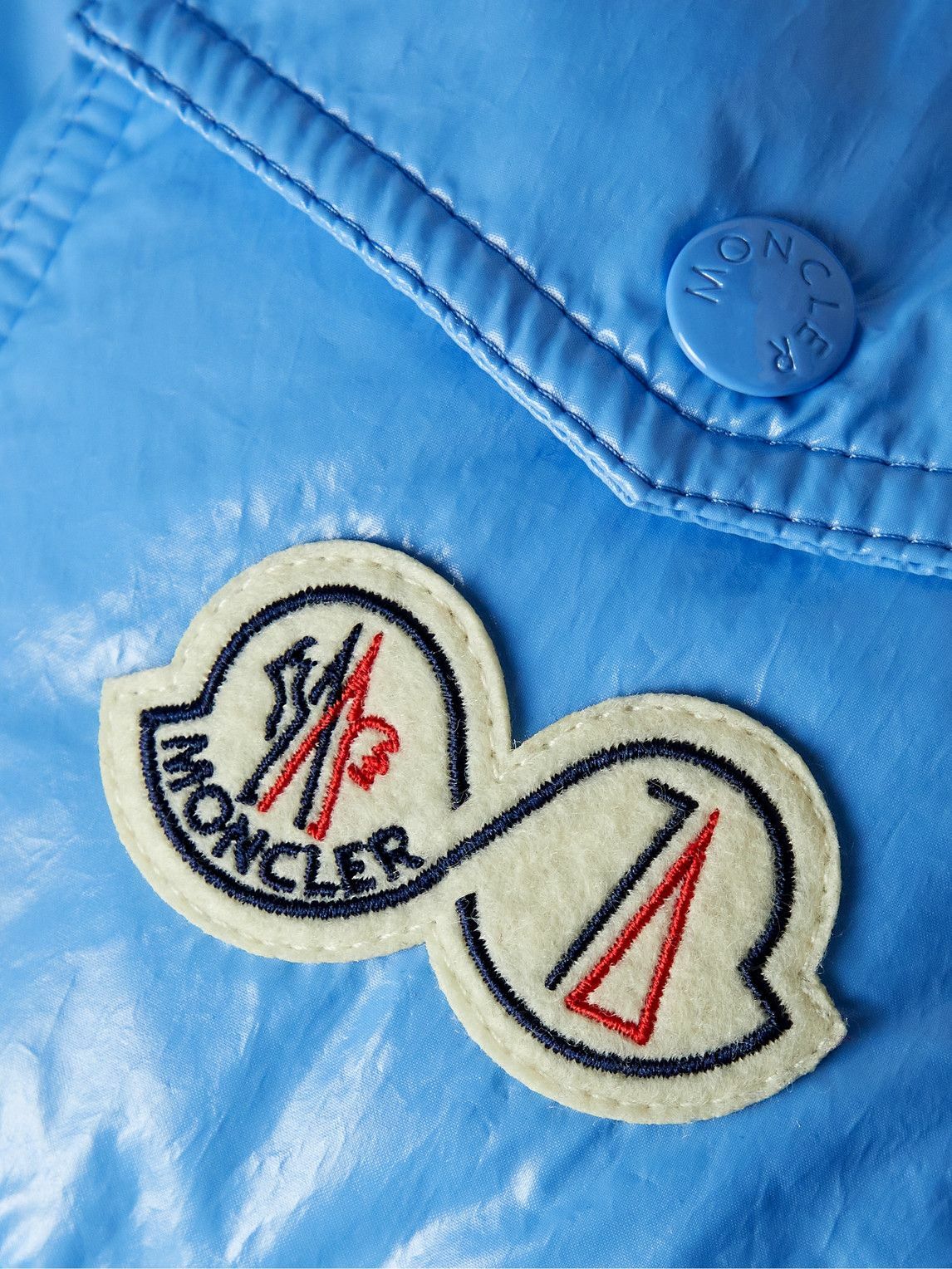 Moncler - Maya 70 Logo-Appliquéd Quilted Shell Hooded Down Jacket ...