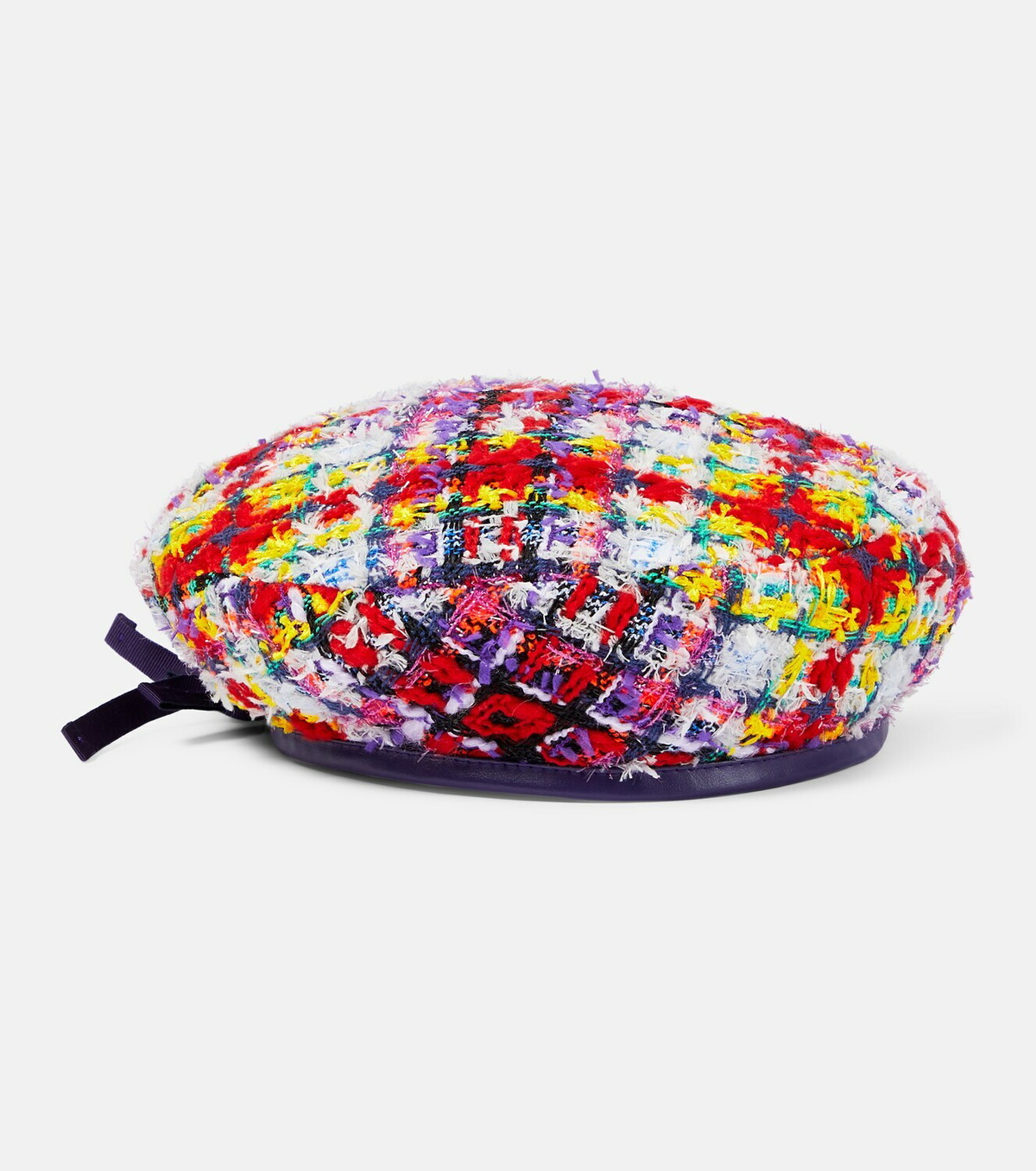 Gucci - Checked tweed beret Gucci