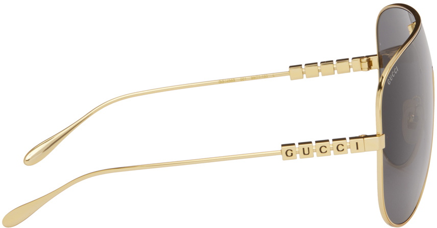 Gucci Gold Mask Sunglasses Gucci