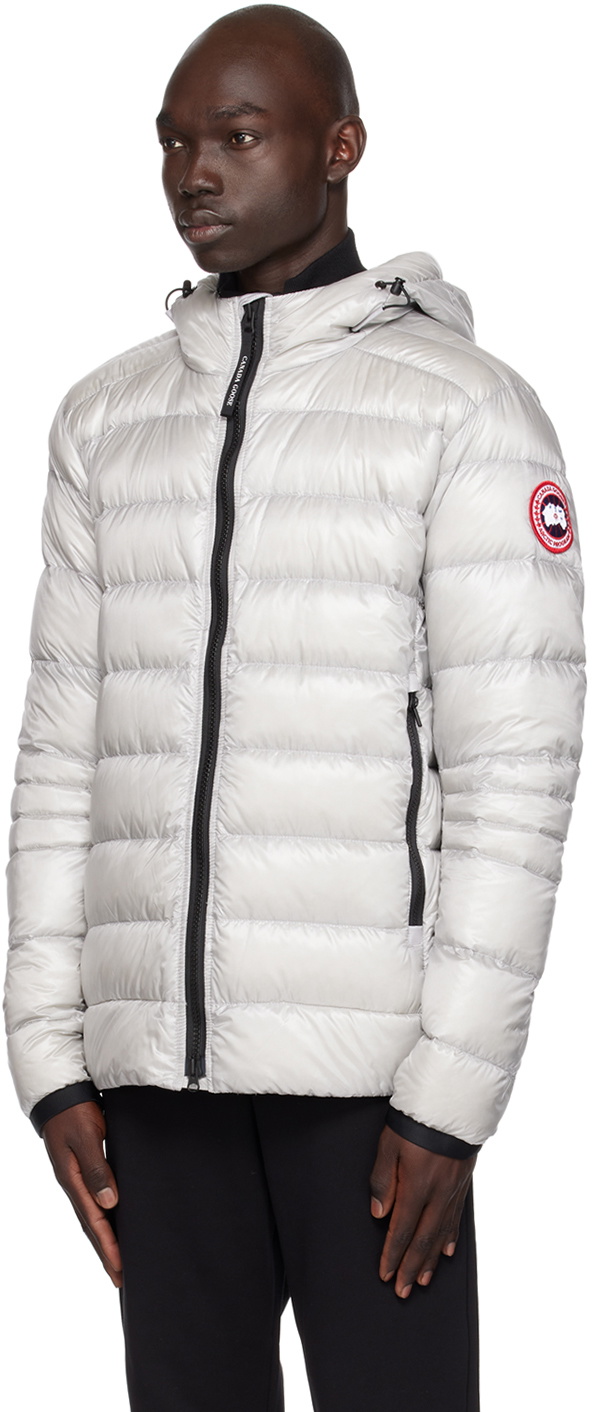 Canada Goose Gray Crofton Down Jacket Canada Goose