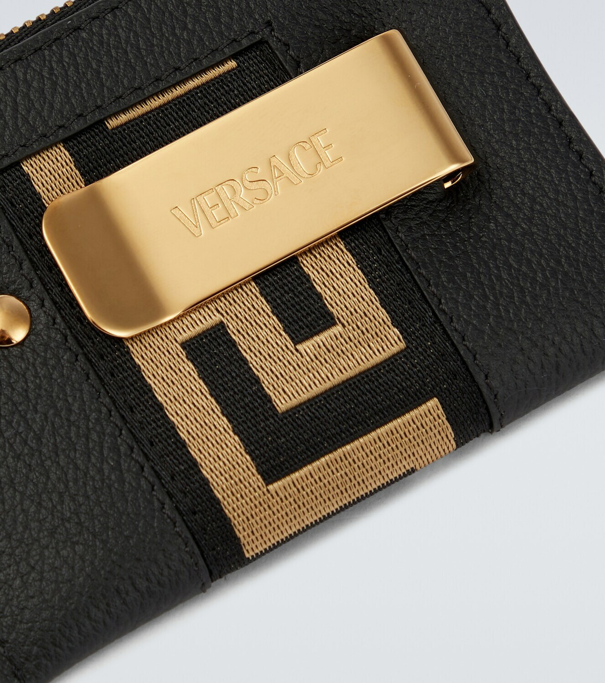 Versace - Greca leather card holder Versace
