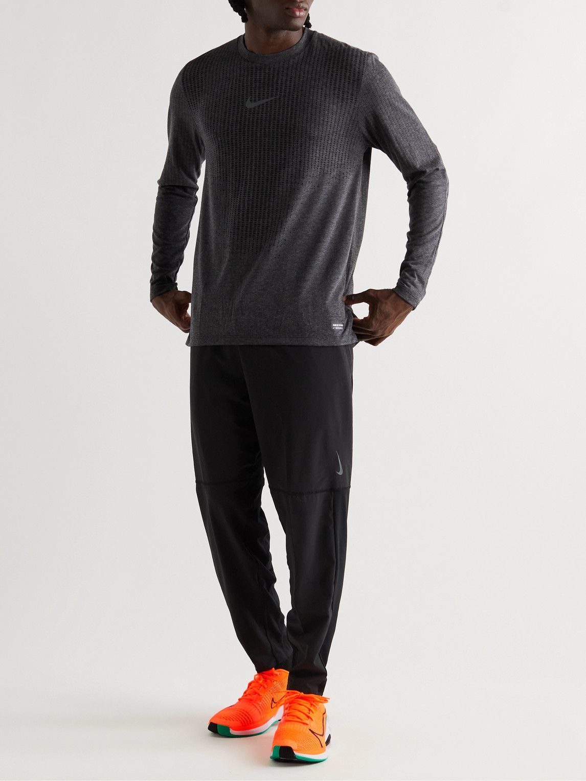 Nike Training - ZoomX SuperRep Surge Mesh and Rubber Sneakers - Orange ...