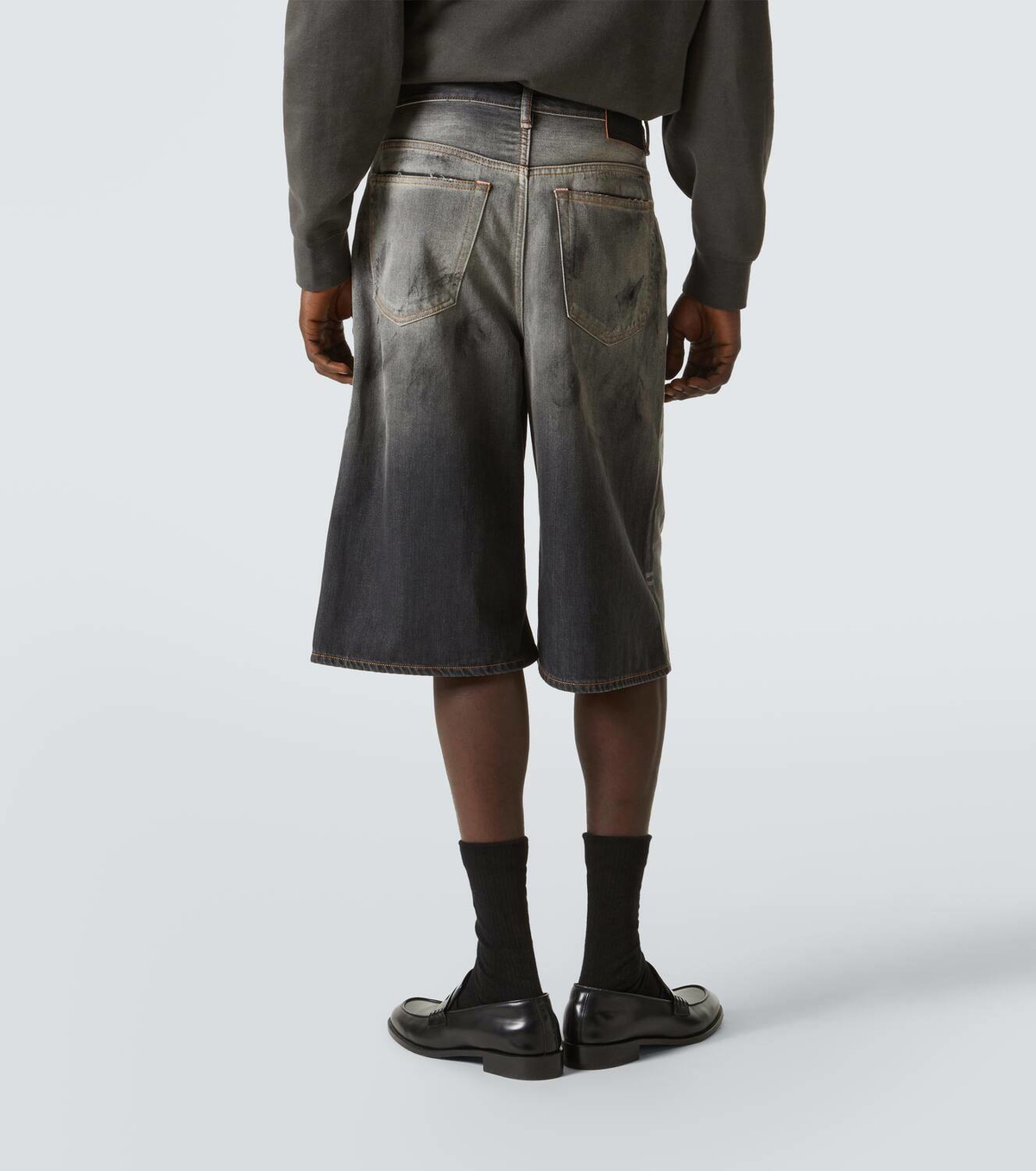 Acne Studios Distressed denim shorts Acne Studios