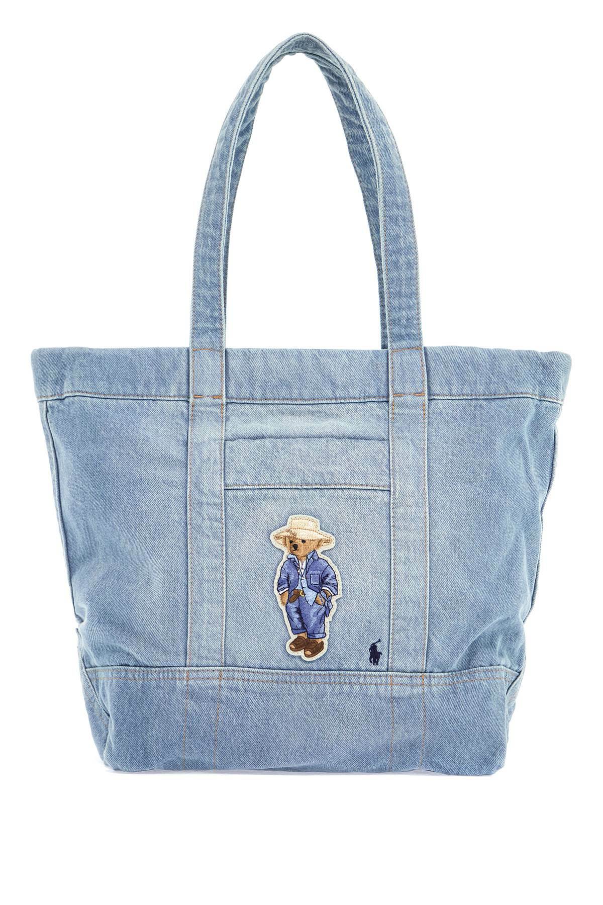POLO RALPH LAUREN polo bear tote bag Blue Polo Ralph Lauren