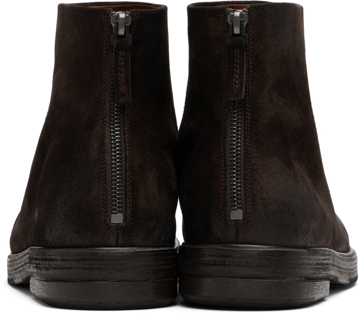 Marsèll Brown Zucca Zeppa Boots Marsèll