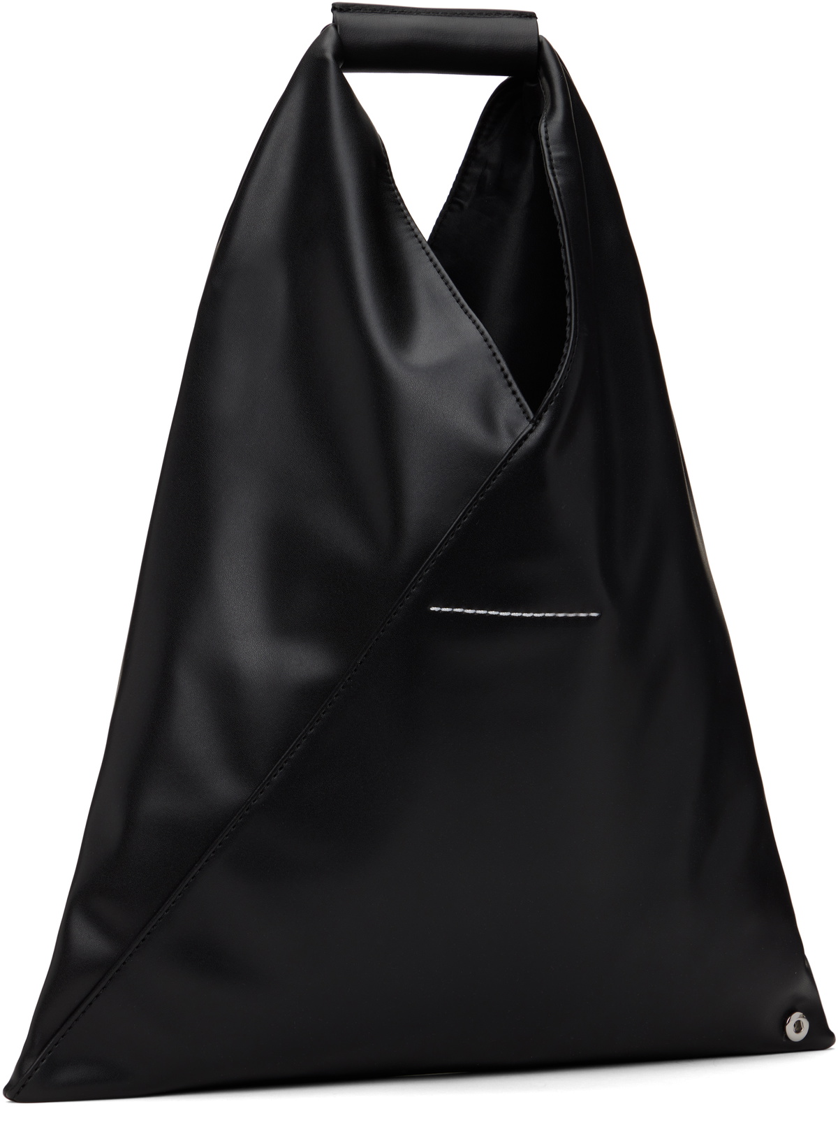 MM6 Maison Margiela Black Triangle Classic Small Tote MM6 Maison Margiela