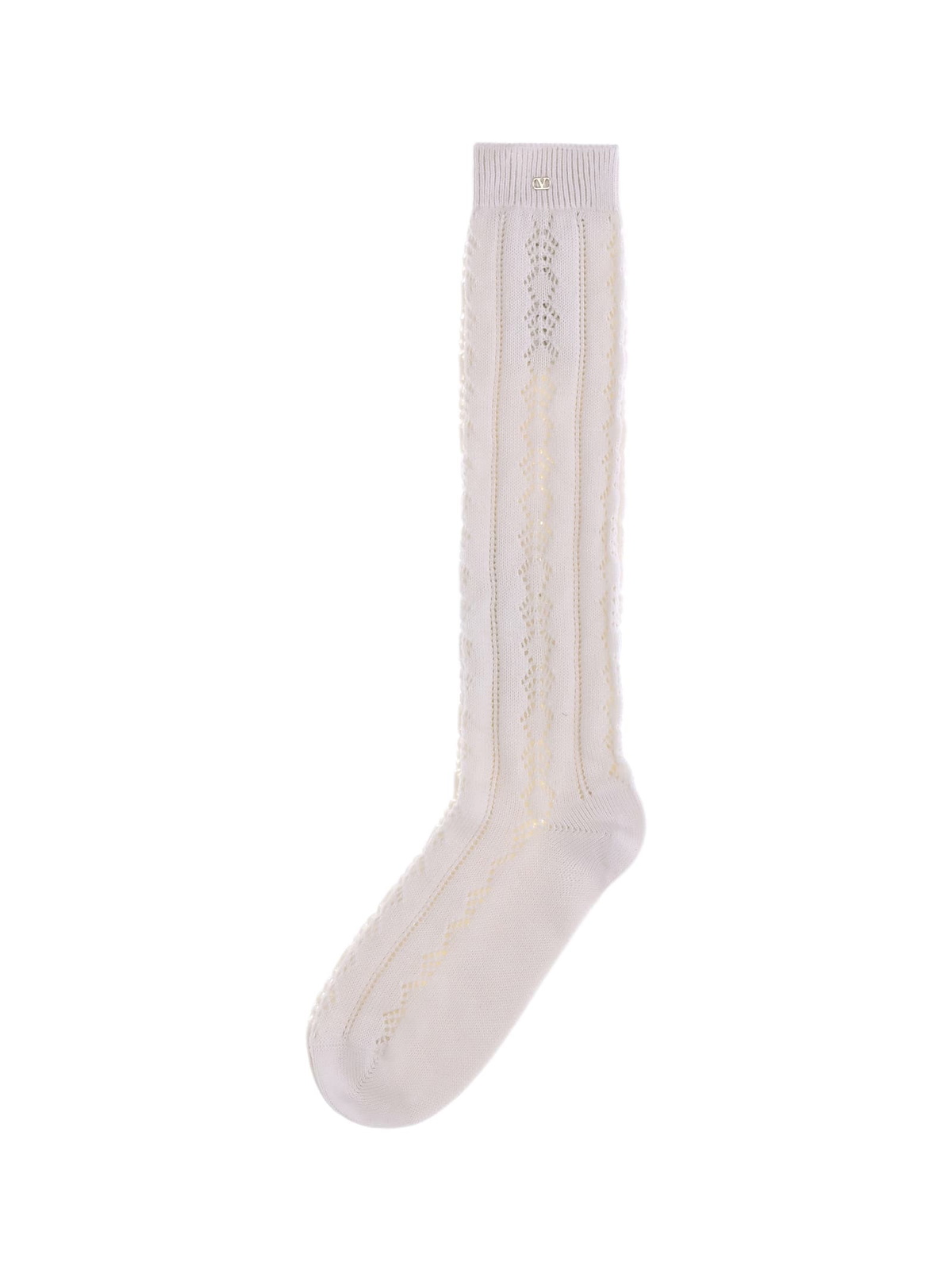 Valentino Garavani Cotton Crochet Socks Valentino Garavani