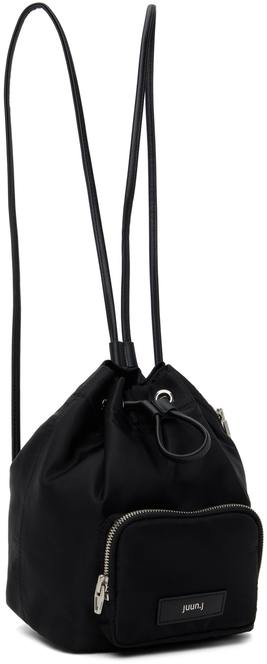 Juun.J Black Mini Bucket Bag Juun.J