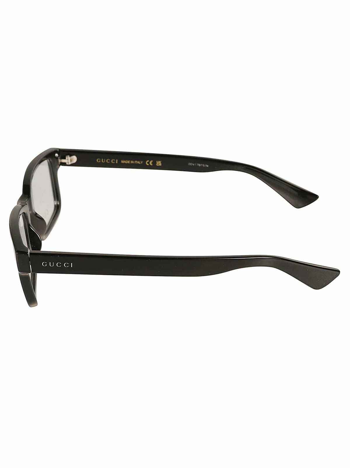 Gucci Eyewear Rectangle Logo Lens Frame Gucci