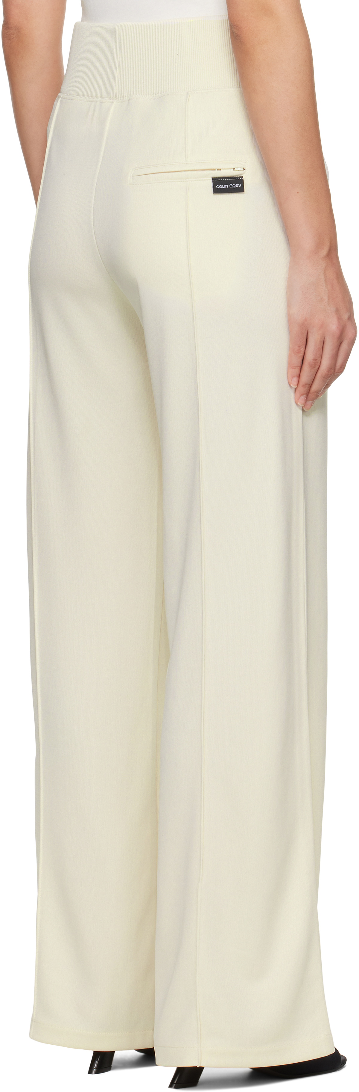Courrèges Off-White Interlock Tracksuit Trousers Courreges
