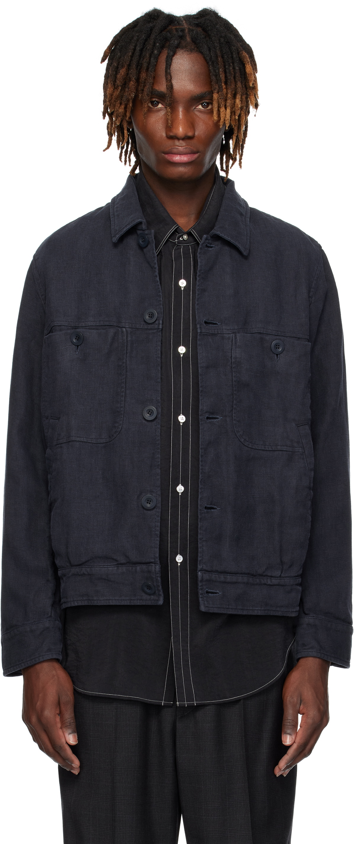 CASEY CASEY Black Jak Pat 2 Jacket CASEY CASEY CASEY CASEY Black Jak Pat 2 Jacket CASEY CASEY