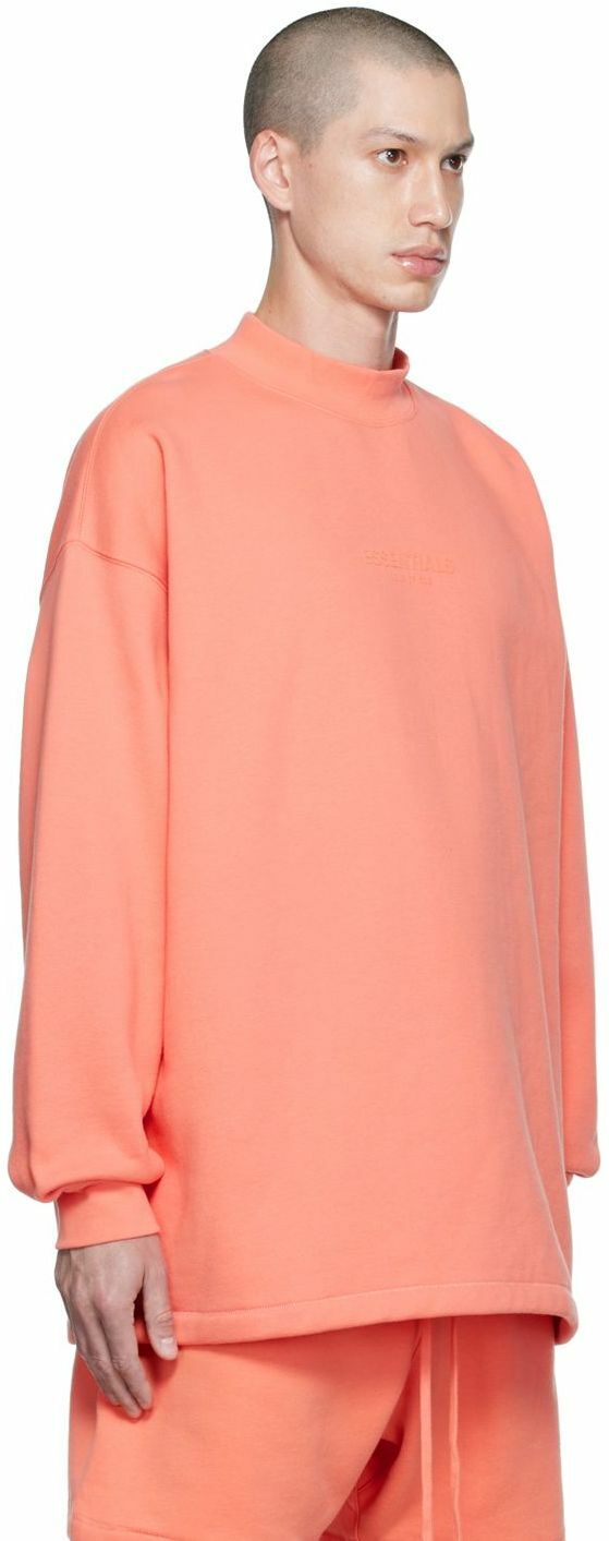 Fear of God ESSENTIALS Pink Relaxed Sweatshirt Fear Of God Essentials
