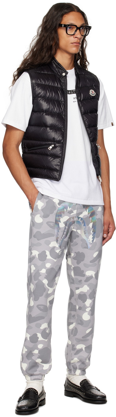 BAPE Gray City Camo Shark Sweatpants A Bathing Ape