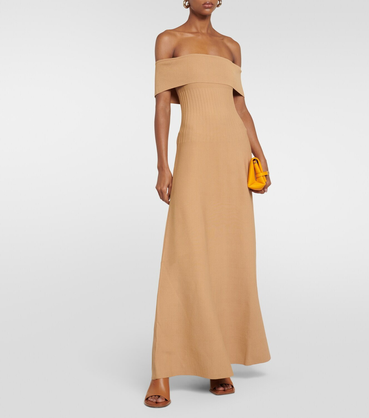 Staud Artistry off-shoulder maxi dress Staud
