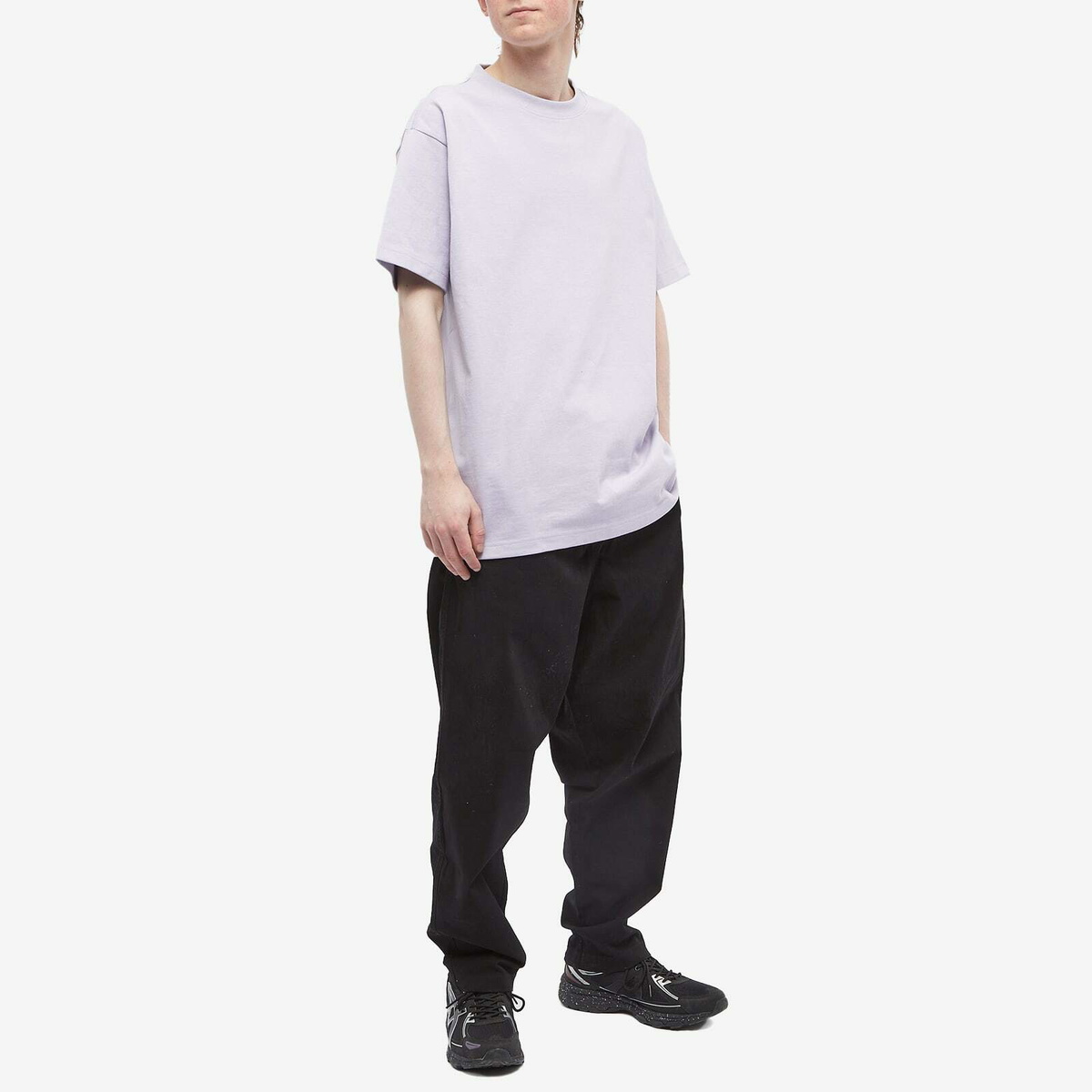 Taikan Men's Plain Heavyweight T-Shirt in Lavender Taikan