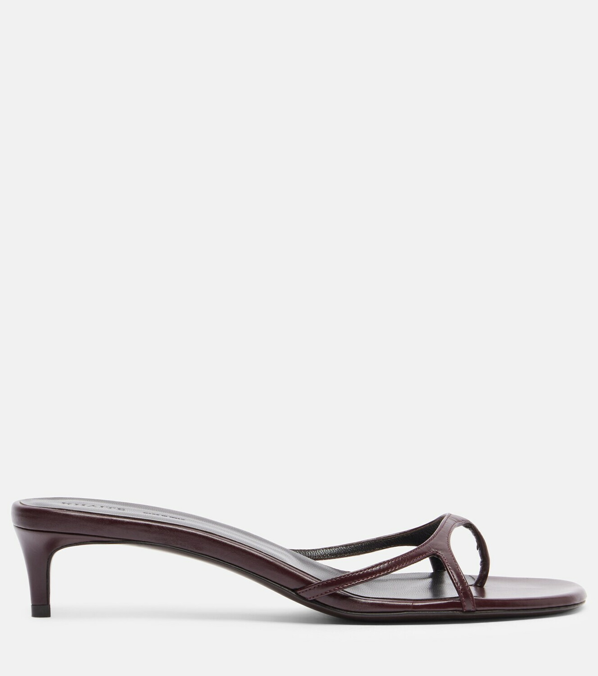 Khaite Mila 35 leather mules Khaite
