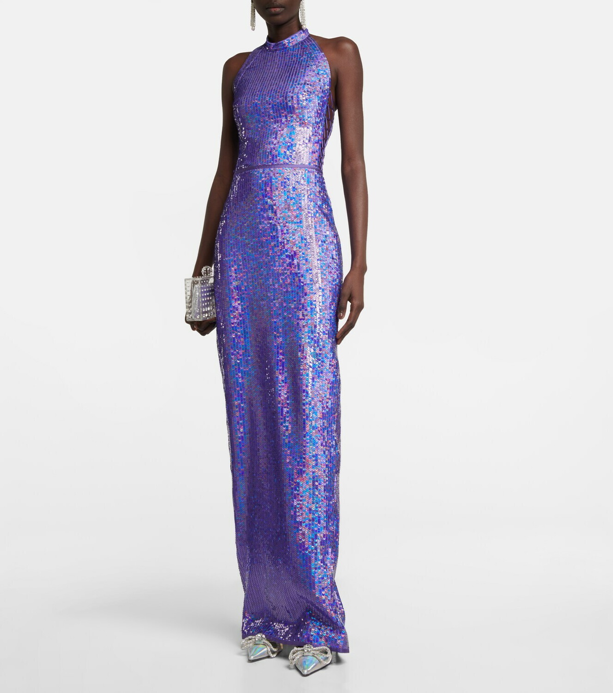 Rasario Sequin-embellished gown Rasario