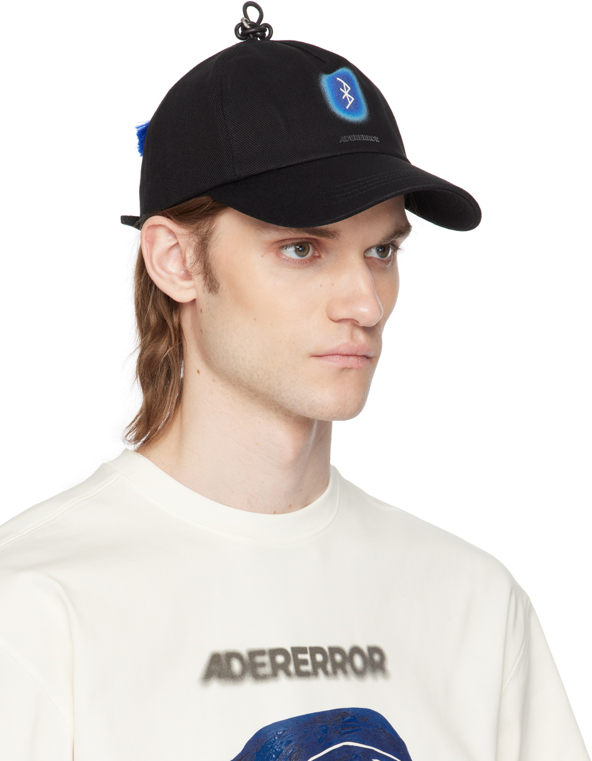 ADER error Black 'Blue Net' Cap ADER error