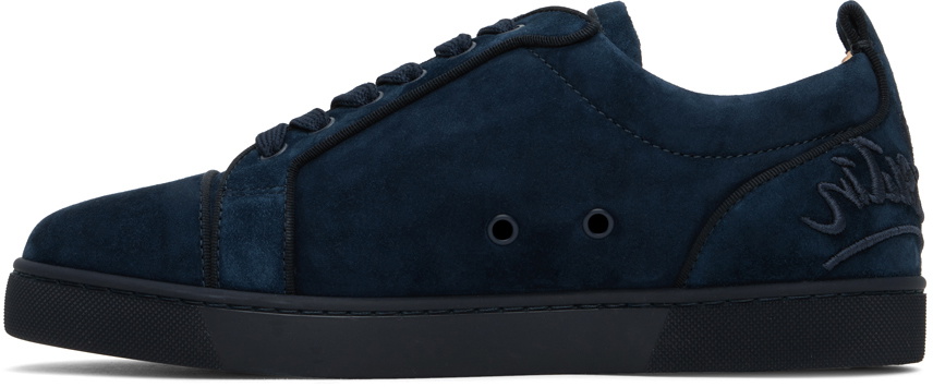 Christian Louboutin Navy Fun Louis Junior Sneakers Christian Louboutin