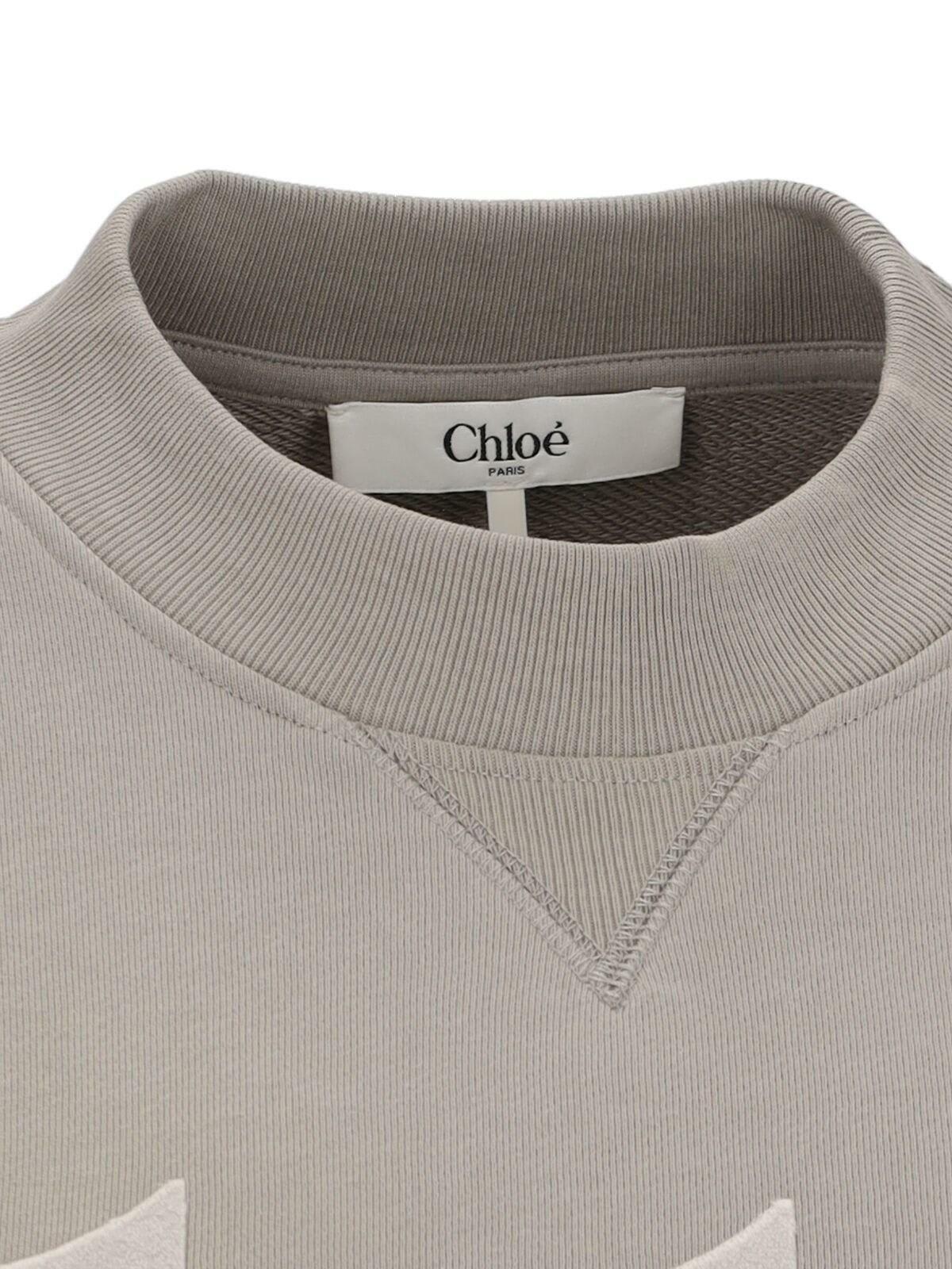 Chloé Logo Crewneck Sweatshirt Chloe