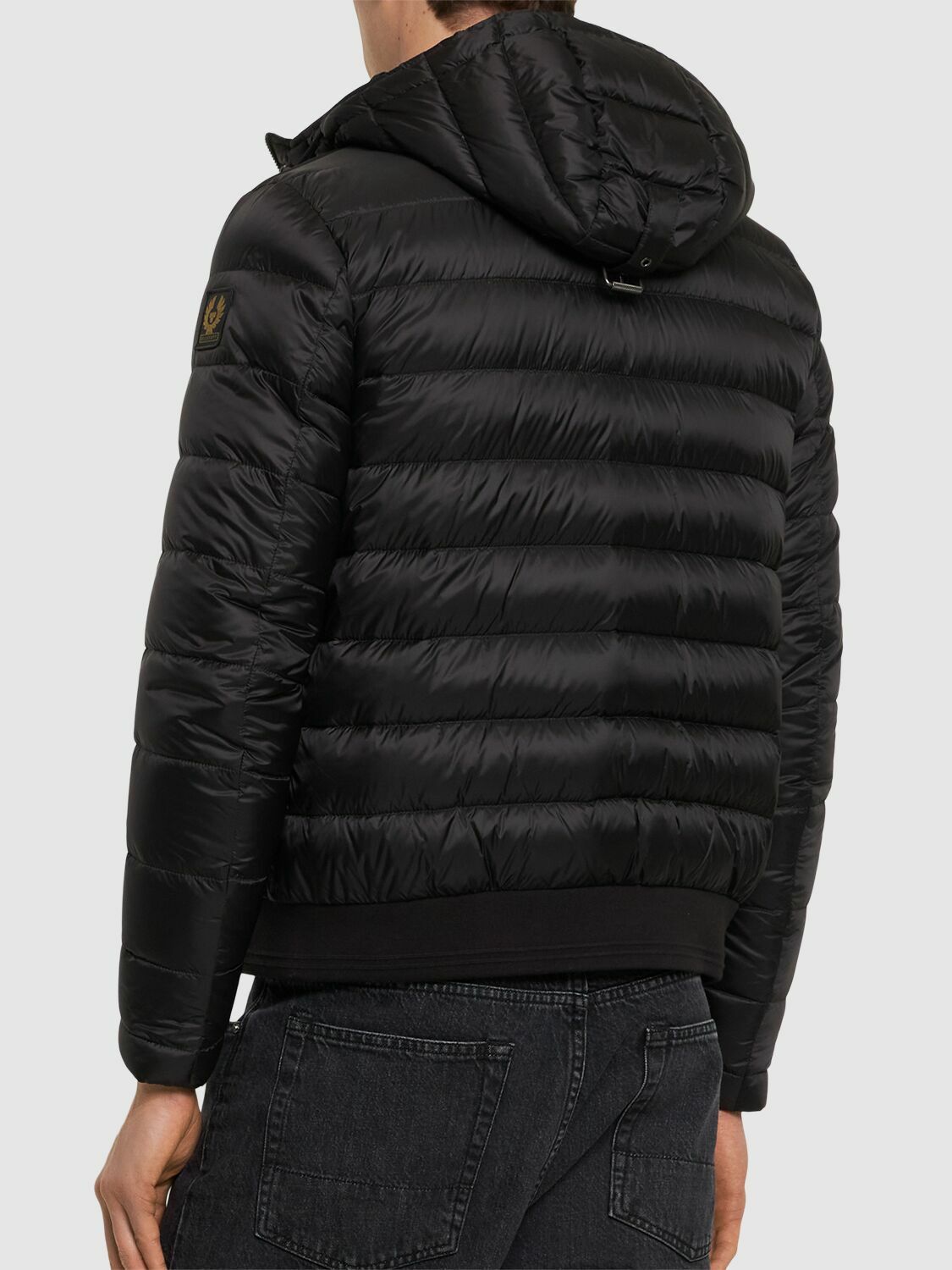 BELSTAFF Streamline Nylon Hooded Down Jacket Belstaff