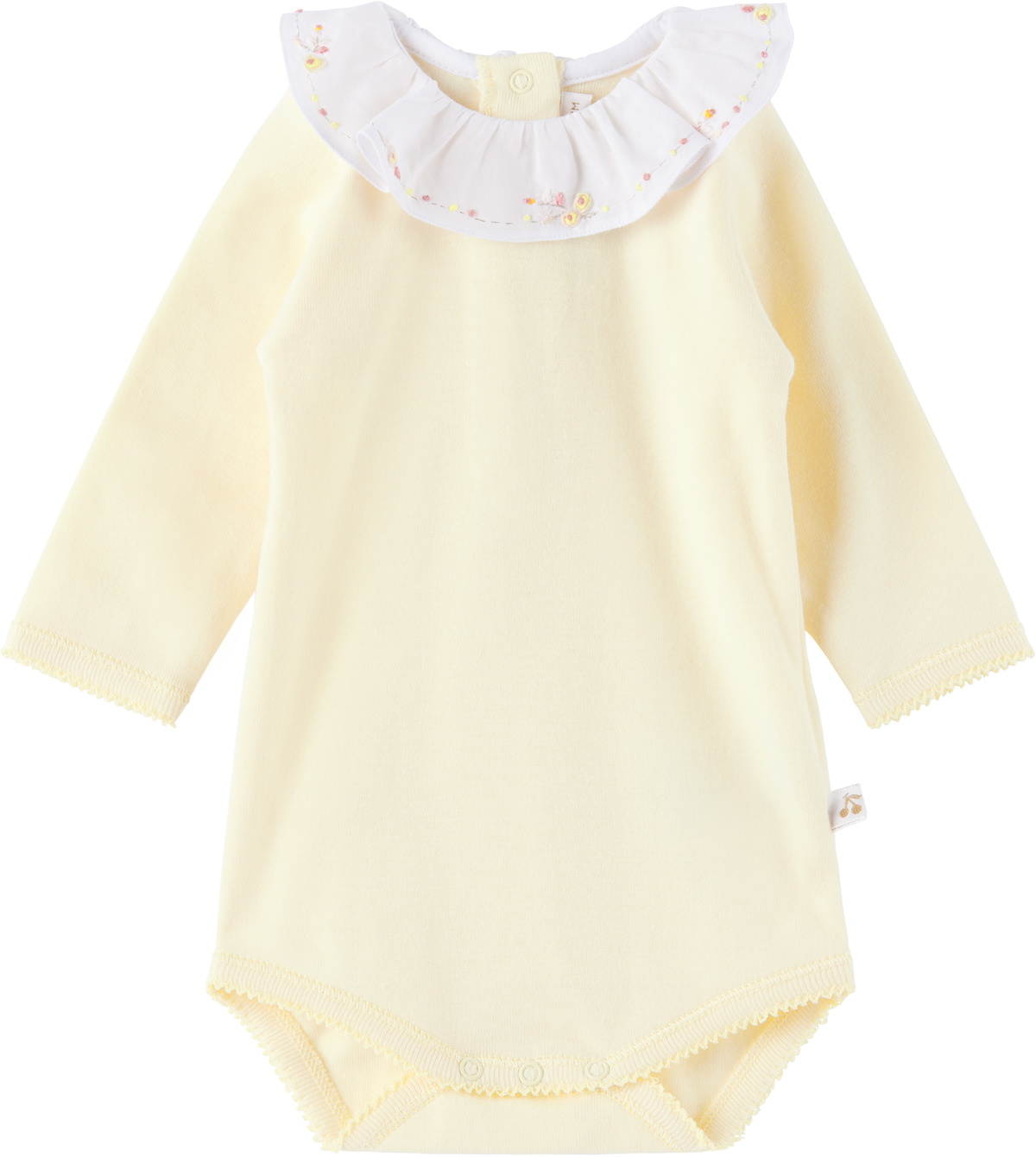 Bonpoint Baby Off-White June Bodysuit Bonpoint