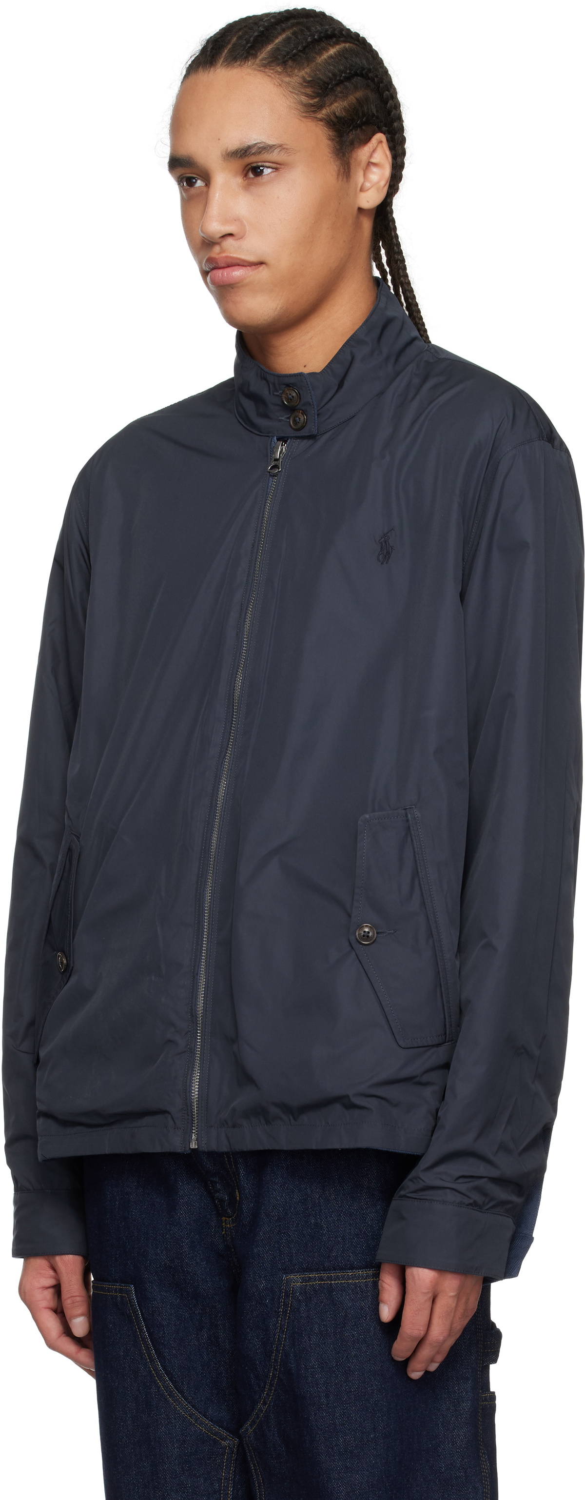 Polo Ralph Lauren Navy 'The Bedford' Reversible Jacket Polo Ralph Lauren