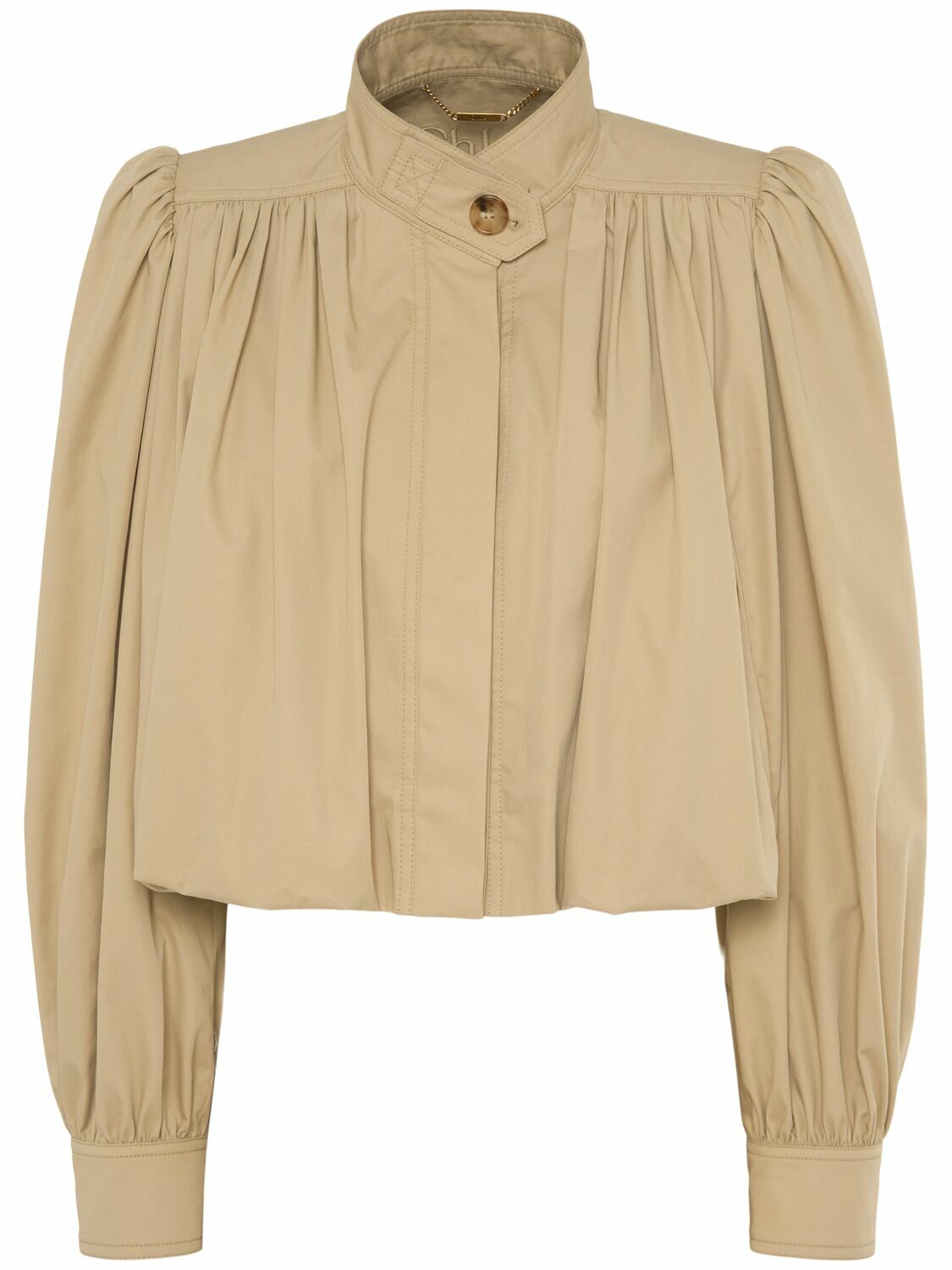 CHLOÉ Cotton Gabardine Jacket Chloe