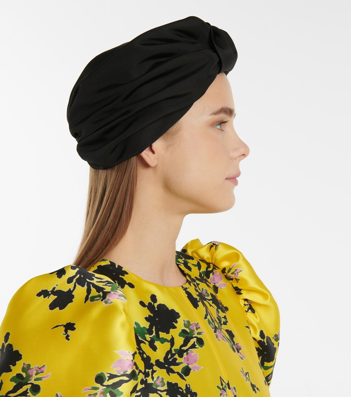 Jennifer Behr Roxanne silk faille hat Jennifer Behr