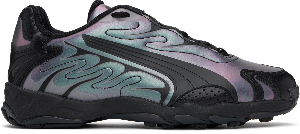 PUMA Black Inhale Color Shifting Sneakers Puma
