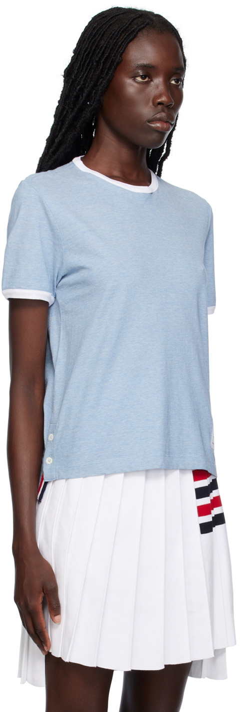 Thom Browne Blue Ringer T-Shirt Thom Browne