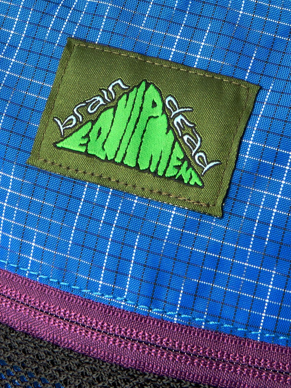 Brain Dead - Logo-Appliquéd Mesh-Trimmed Ripstop Pouch Brain Dead