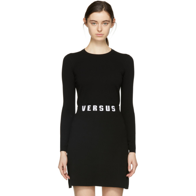 Versus Black Logo Sweater Versus