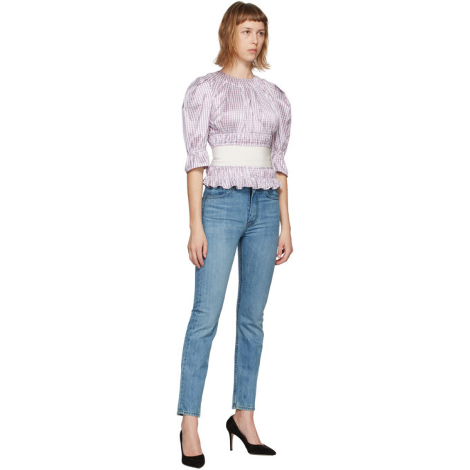 Brock Collection Blue Wright Jeans Brock Collection