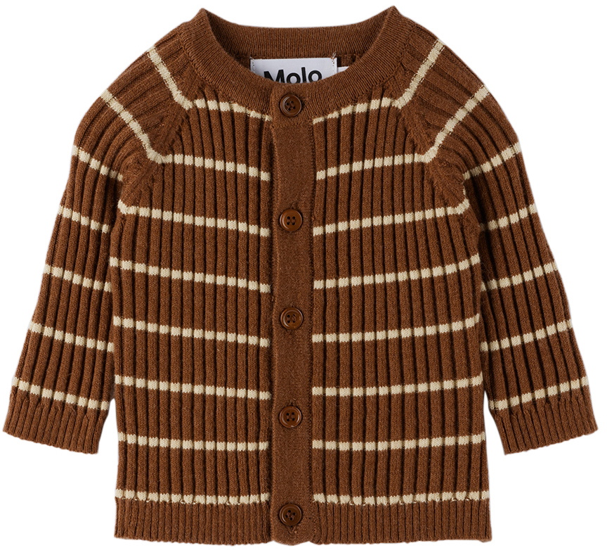 Molo Baby Brown Bendix Cardigan Molo