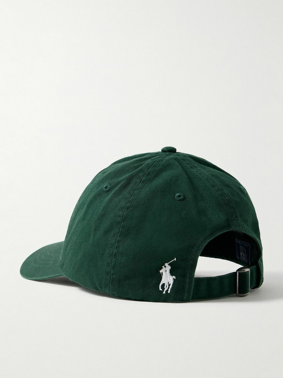 Polo Ralph Lauren - Wimbledon Logo-Embroidered Cotton-Twill Baseball ...