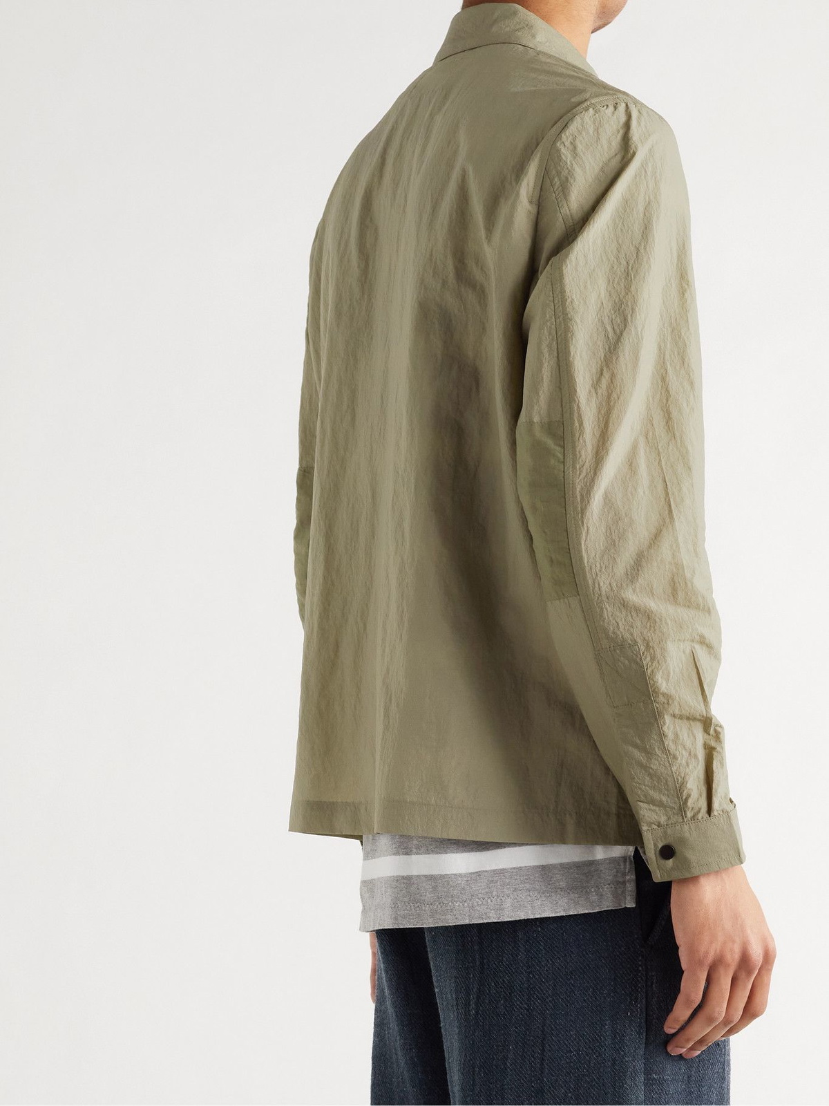 FOLK - Stack Nylon Shirt Jacket - Green Folk