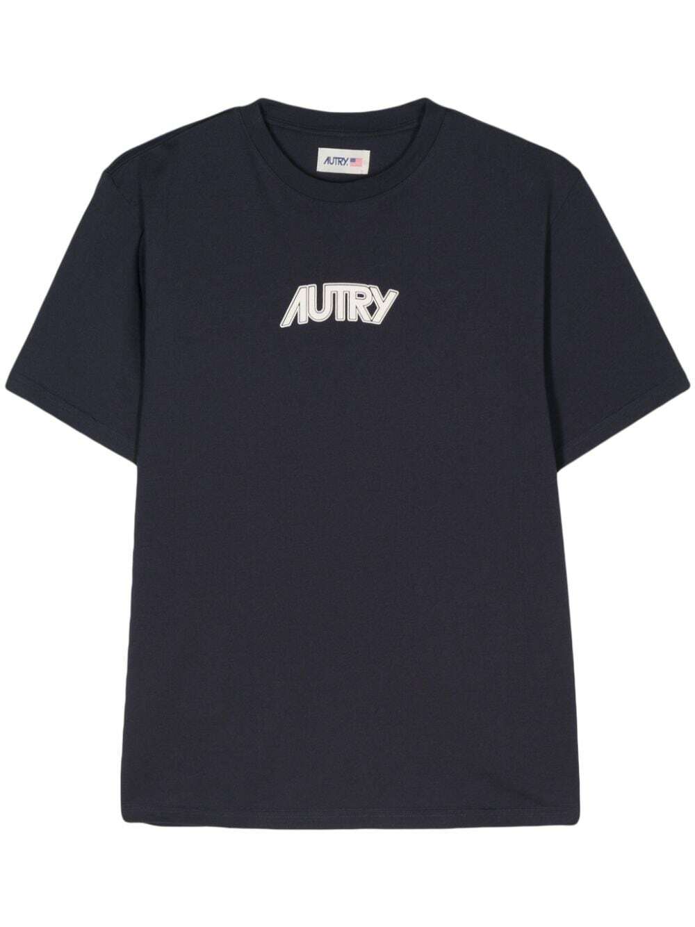 AUTRY - Logo Cotton T-shirt Autry