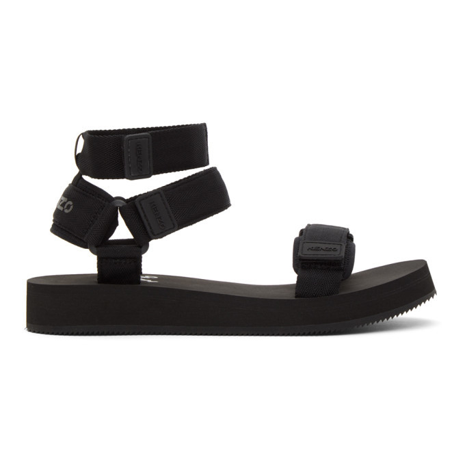 Kenzo Black Papaya Sandals Kenzo