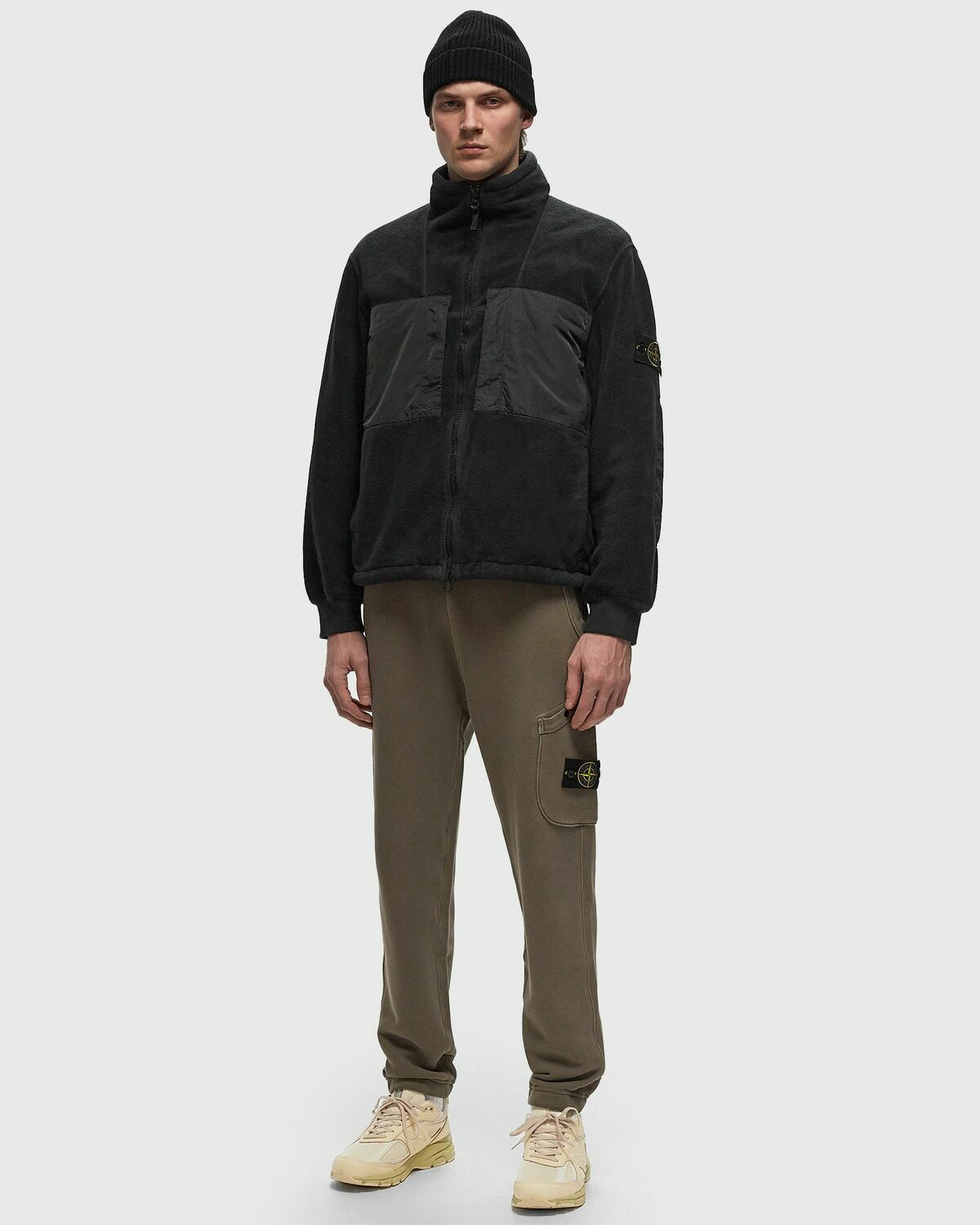 Stone Island Cargo Sweatpants Brown Men Stone Island