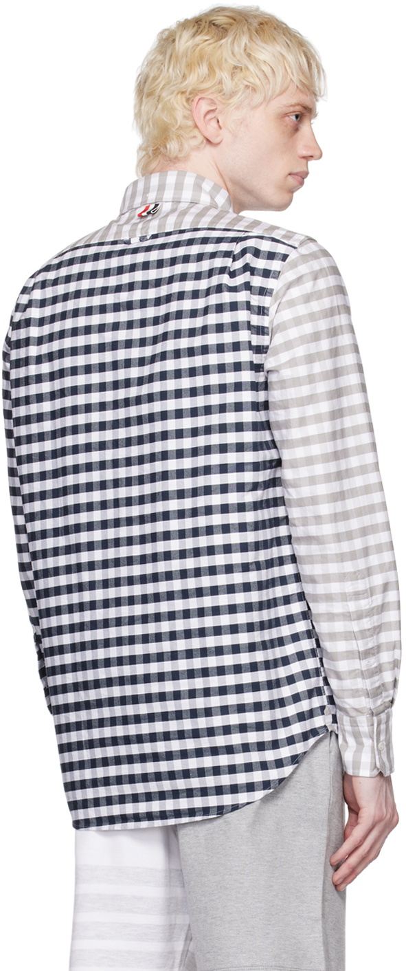 Thom Browne Multicolor Gingham Shirt Thom Browne