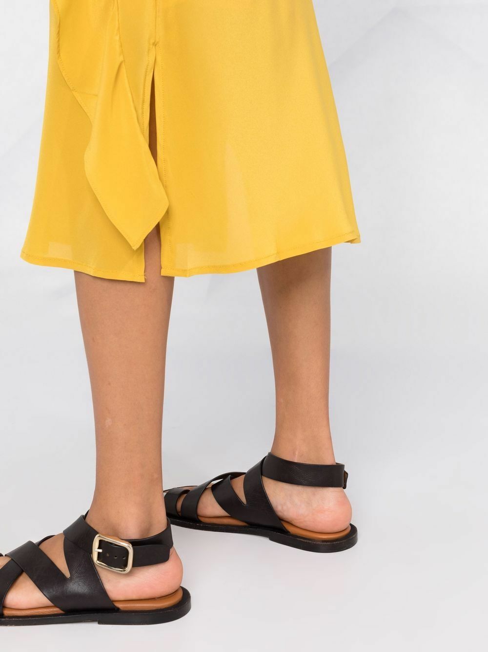 GOLDHAWK - Dress With Rouches Goldhawk