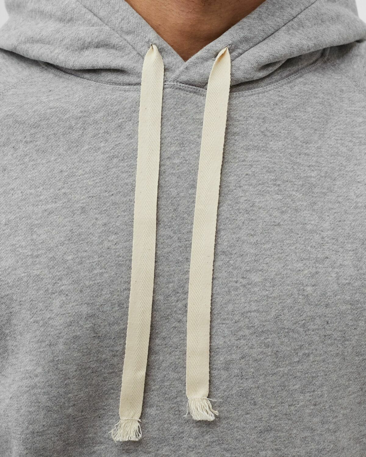 Officine Générale Octave Htr Co Ten Fringe Cord Grey Hoodies Officine ...