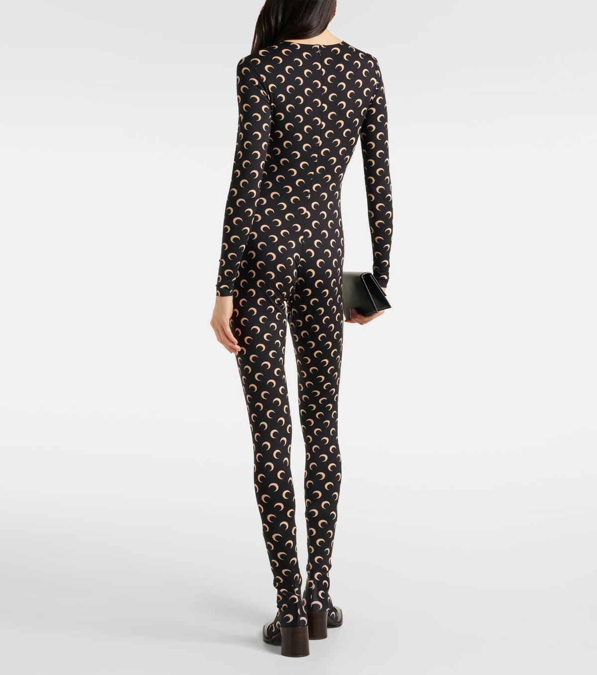 Marine Serre Printed jersey catsuit Marine Serre