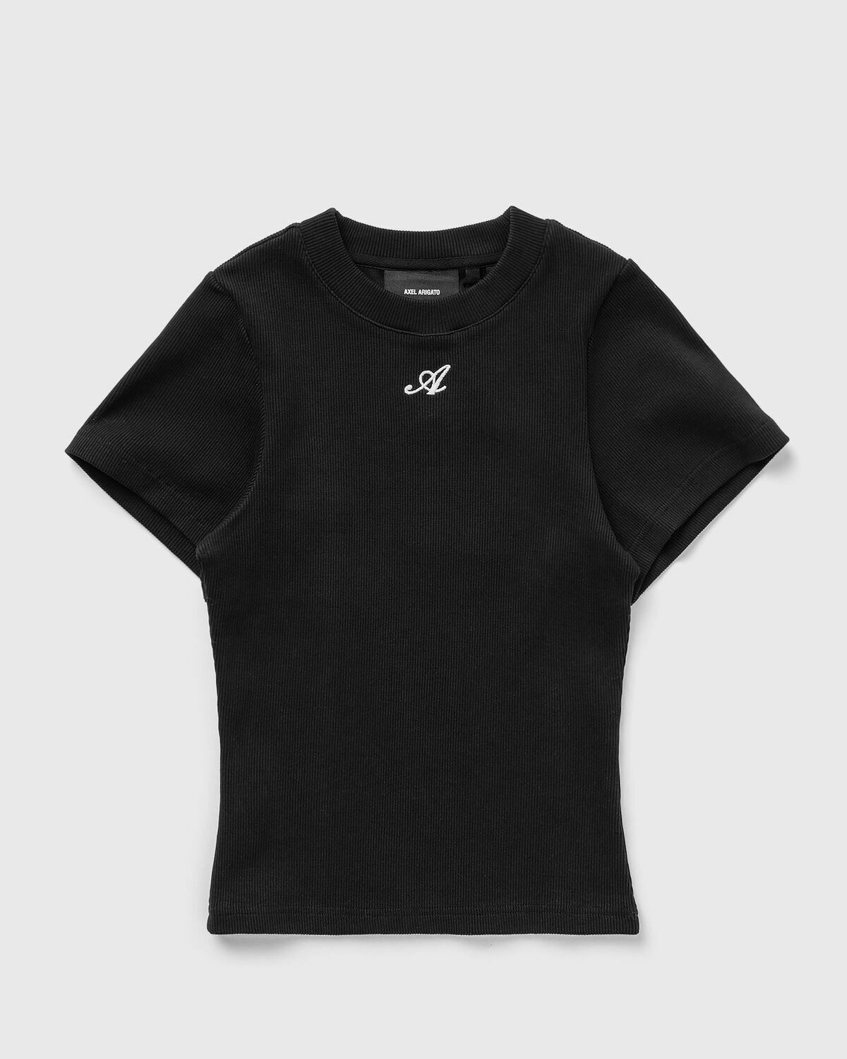 Axel Arigato Script A Tee Black - Womens - Longsleeves Axel Arigato