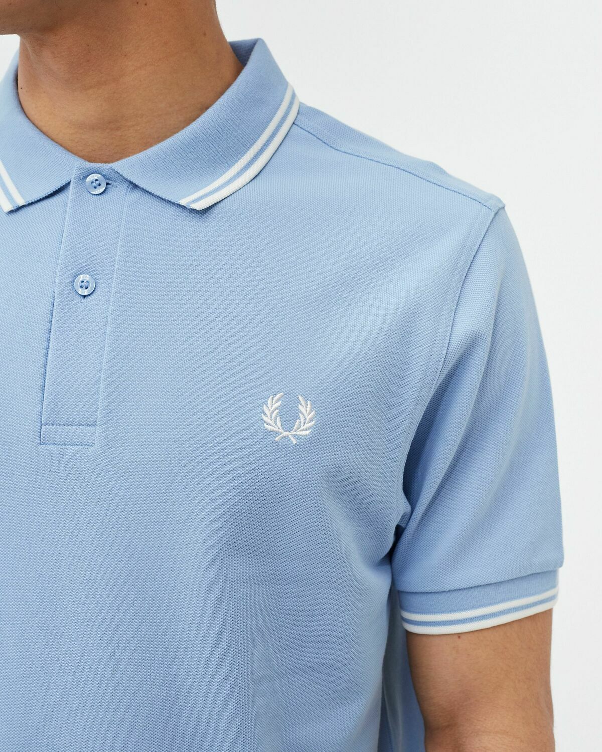 Fred Perry Twin Tipped Fred Perry Shirt Blue Polos Fred Perry