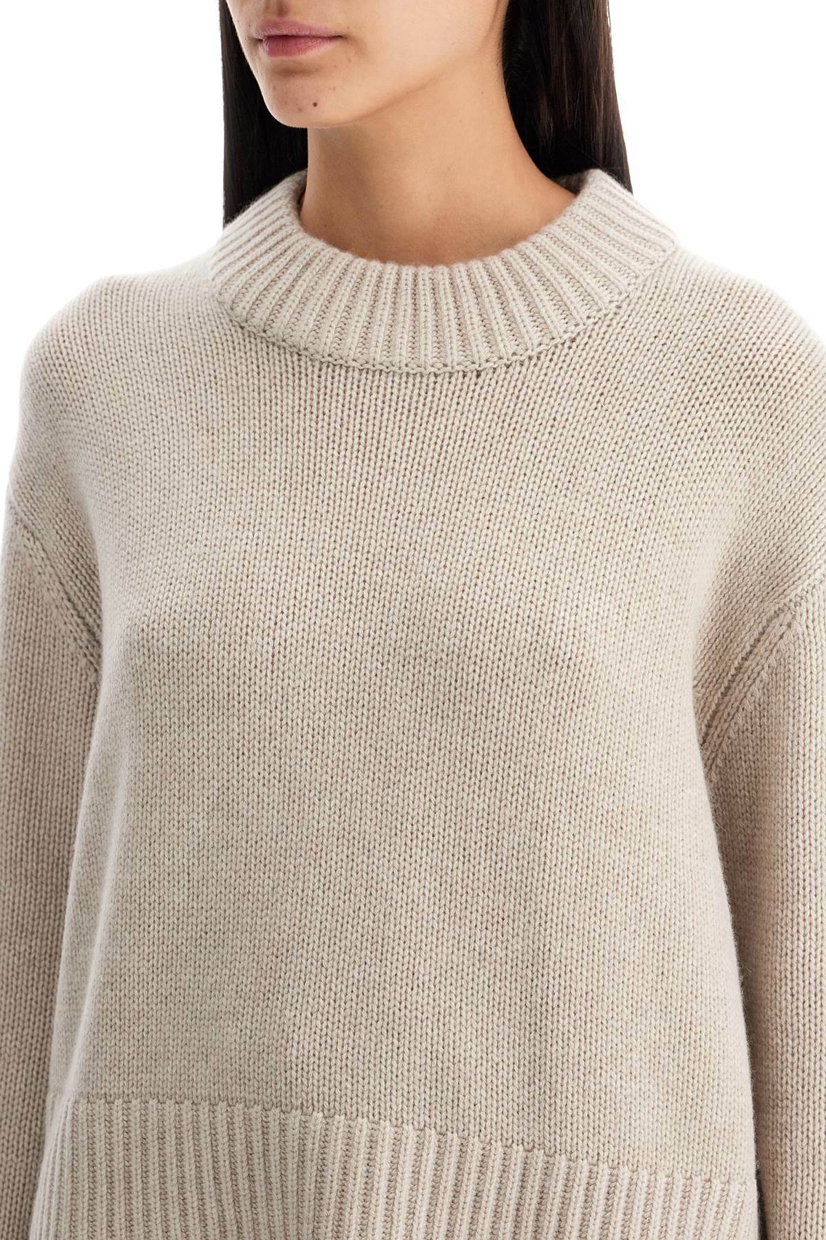 LISA YANG cashmere sony pullover sweater Beige Lisa Yang